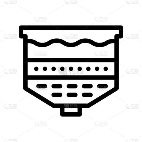 水处理过滤系统矢量图标