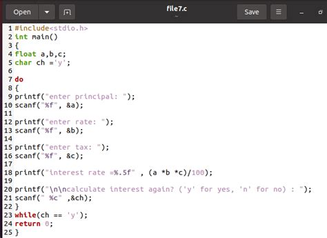 do while loop in c language with example programs and