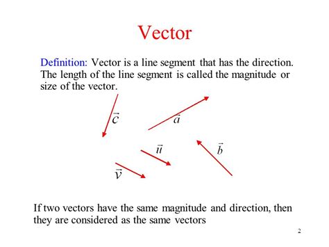 what is vectors