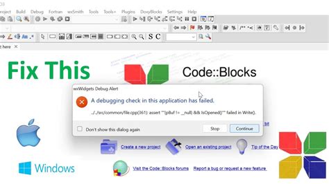 Fix Codeblock A Debugging Check In This Application Has Failed Youtube
