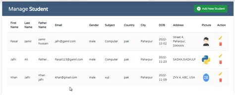 Source Code For TWO CRUD Applications PHP MYSQLi
