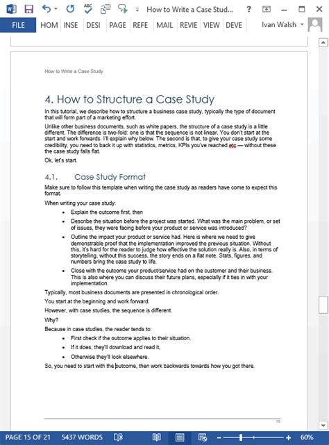How To Structure Your Case Study In 3 Steps