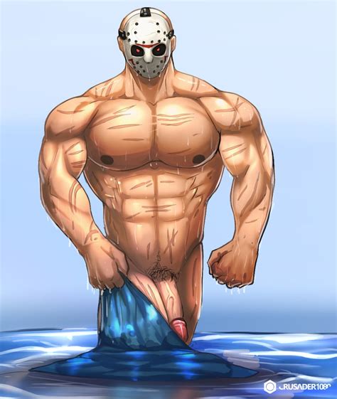 Rule 34 Balls Bara Crusader1080 Friday The 13th Gay Hockey Mask Jason Voorhees Male Male Only