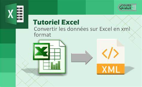 Comment convertir les données sur Excel en xml format Tutoriel Excel