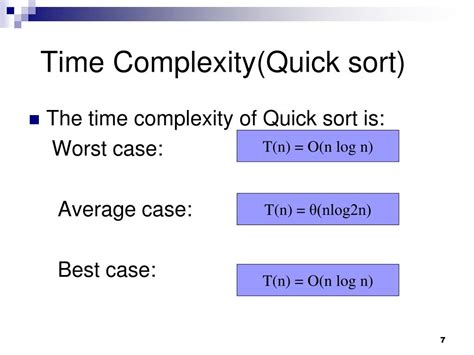 ppt quick sort and merge sort technique powerpoint presentation free download id 5509221