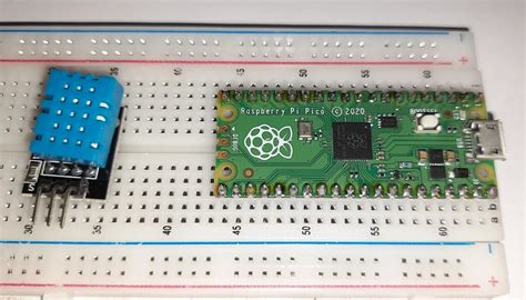 Dht11 Humidity And Temperature Sensor With Raspberry Pi Pico And