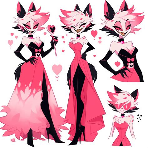 Angel Dust Lookalike By Nekomimiadoptables By Makarosc On Deviantart