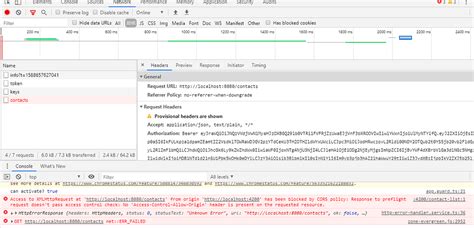 cors problem with okta angular and spring questions okta developer community