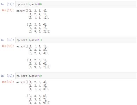 numpy运算中的axis参数设置 numpy n维数组 axis csdn博客