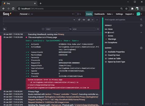 implementing serilog in asp core boosting logging efficiency
