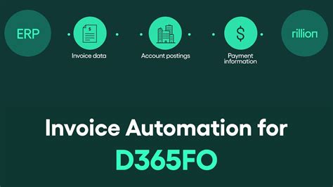 Invoice Automation for D365FO ǀ Rillion YouTube