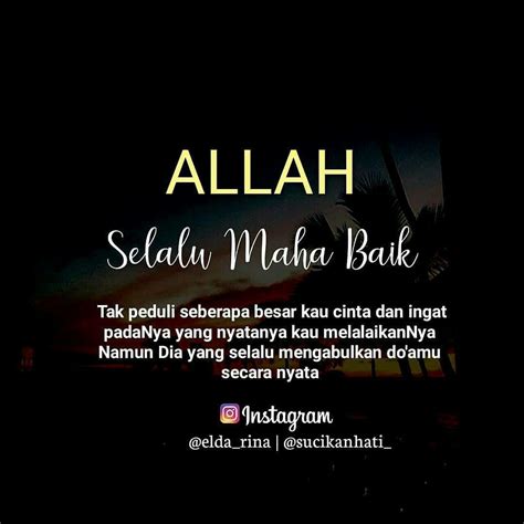 Allah Maha Baik Motivasi Kutipan Hidup Kata Kata Motivasi My Xxx Hot Girl