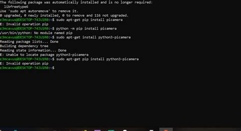 Python picamera hatası Python YazBel forumu