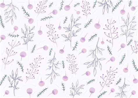 Tropical Leaves Summer Light Purple Tile Seamless Print Pattern
