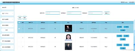 springboot毕设项目信息学院智慧学情管理系统umsftjava vue mybatis maven mysql sprnig） 应用spring boot mybatis web