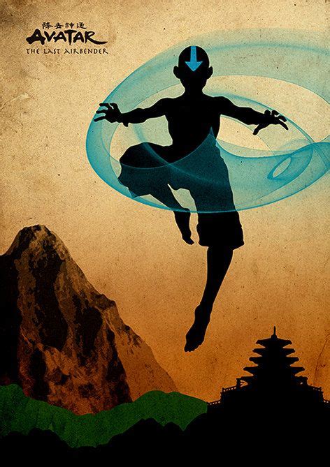 Prints Digital Prints Avatar The Last Airbender Art Print Aang Poster