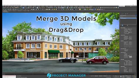 Merge 3D Model To 3Ds Max Using Drag Drop YouTube