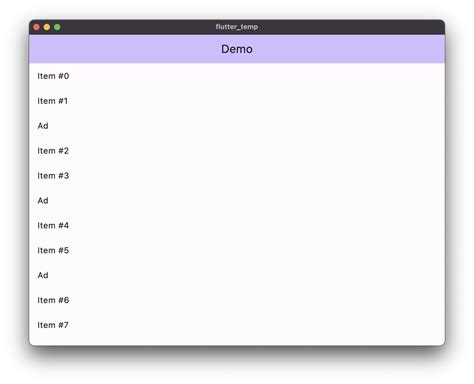 Flutter Listview With Admob Stack Overflow