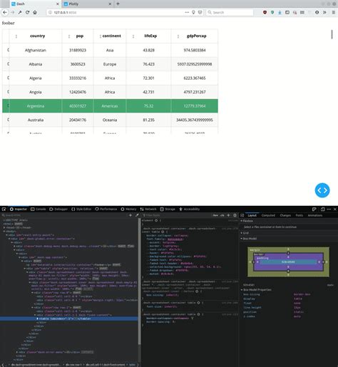 Plotly Dash How To Apply CSS To The Element Through DataTable
