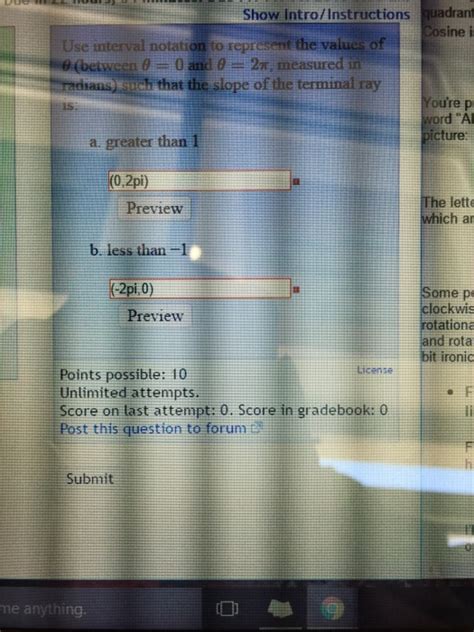 solved use interval notation to represent the values of