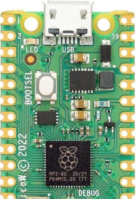 Geeekpi Pcs Raspberry Pi Pico W With Pin Headers Raspberry Pi Rp