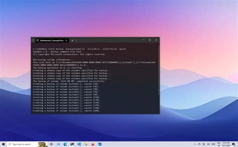 How To Create Backup Using WbAdmin Command On Windows 10 Pureinfotec