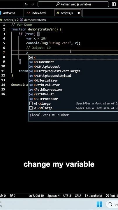Reassign Vs Redeclare Var Variables In Javascript Javascript Simplified Youtube