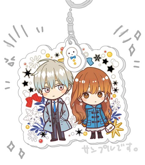 Fuyutsuki Mio And Himuro Yukiya Koori Zokusei Danshi To Cool Na Douryou Joshi Drawn By