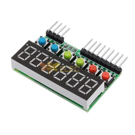 3pcs TM1637 6 Bits Tube LED Display Key Scan Module DC 3 3V To 5V