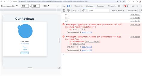 Javascript Uncaught Typeerror Cannot Read Properties Of Null