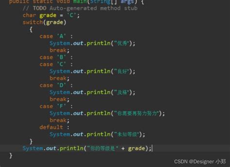 【javase专栏12】java 的 switch 条件语句 java 薄荷资讯站