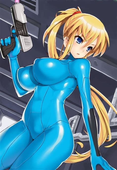 Samus Aran Metroid And 1 More Drawn By Nagase Haruhito Danbooru