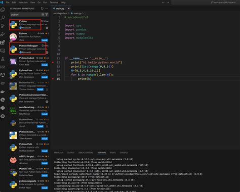 python create virtual environment in Visual Studio Code 创建虚拟环境