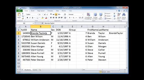 Concatenate Text In Excel YouTube
