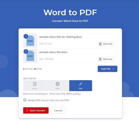 How To Convert DOCX To PDF Online