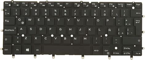 Teclado Latino Español Para Dell Xps 13 9343 9350 9360 P54g001 P54g002 09gmcr Retroiluminado