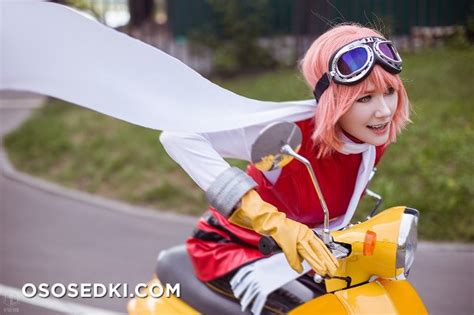 FLCL Haruko Haruhara Naked Cosplay Asian 10 Photos Onlyfans Patreon