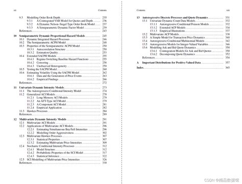 econometrics of financial high frequency data nikalaus hautsch csdn博客