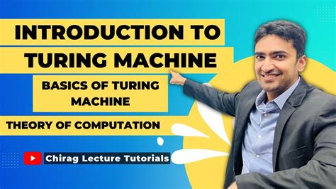 introduction to turing machine basics of turing machine theory of computation toc
