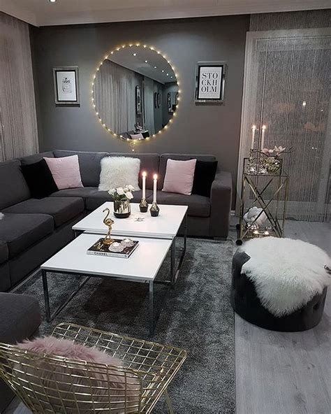 30 Modern And Cozy Living Room Inspiration Ideas Trenduhome Classy Living Room Apartment