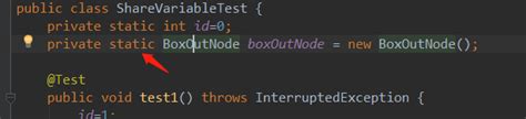 java junit test 变量共享问题 springboot 中的controller静态变量可以共享 海蓝7 博客园