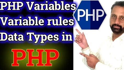 How To Create Php Variables Variable Declaration Rules In Php Data Types In Php Php