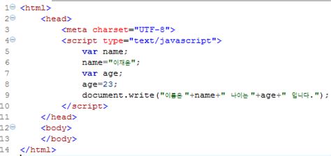 [html css js]7 자바스크립트 기본 문법 1 네이버 블로그