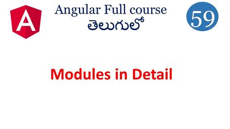 modules in angular how to create new module what is module in angular angular tutorials