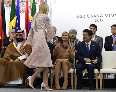伊萬卡G20太搶鏡美官員不滿存在感過強 大視野