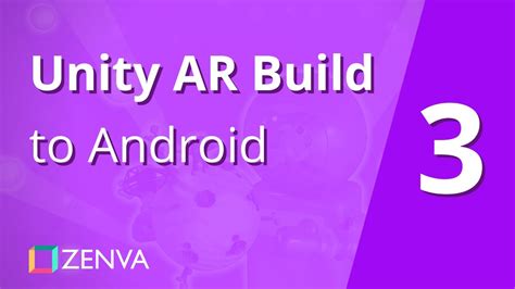 AR In Unity 03 Building To Android Tutorial YouTube