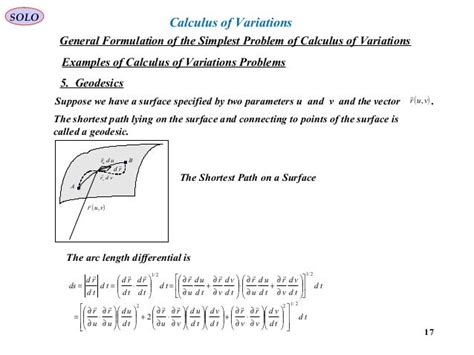 calculus of variations