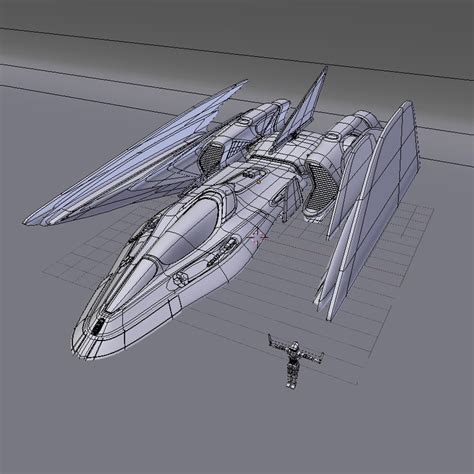 Blender Spaceship