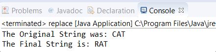 Java String Replace ReplaceAll ReplaceFirst Methods