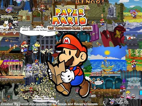 Paper Mario The Thousand Year Door Map